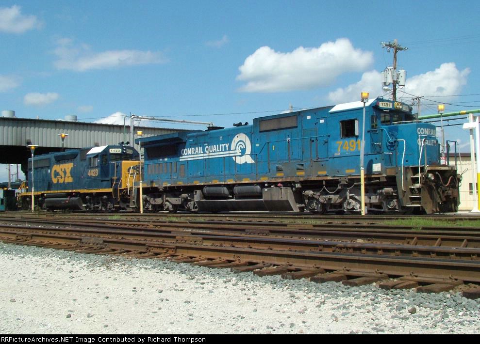 CSX 7491 & 4423